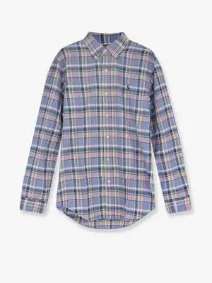 Polo Ralph Lauren Custom Fit Cotton Shirt - Blue