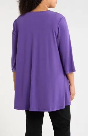 Vikki Vi Swing Tunic - Iris