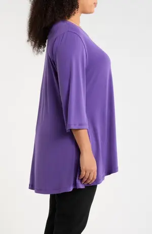 Vikki Vi Swing Tunic - Iris