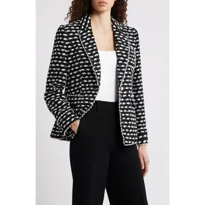 Elie Tahari Selma Tweed Jacket