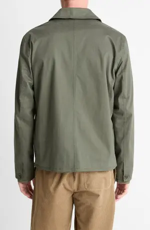 Vince Peached Stretch Cotton Jacket