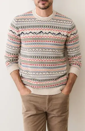 Marine Layer Printed Sweaters For Men