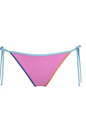 SWIM SYSTEMS Tie Side Bikini Swim Bottoms - Cotton Candy Scrunch