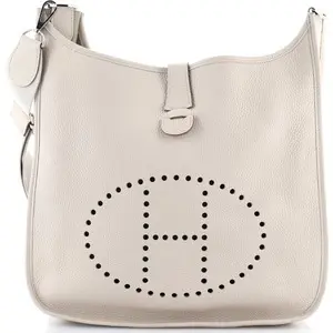 HERMES Evelyne Bag Gen Iii Clemence Gm - Beton