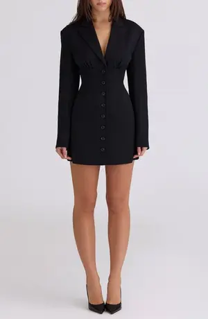 House Of Cb Georgia Mini Jacket Dress