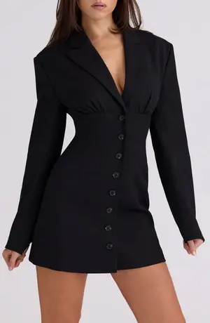 House Of Cb Georgia Mini Jacket Dress