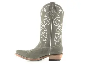 BUCK & BRANA Christianne Leather Boots - Frozen