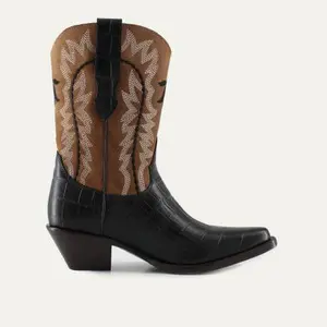 BUCK & BRANA Bianca Leather Boots