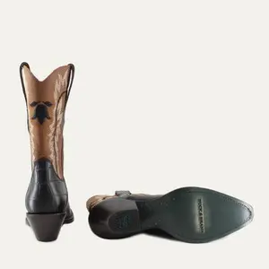 BUCK & BRANA Bianca Leather Boots