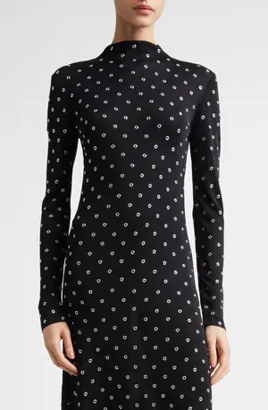 Altuzarra Kaplan Grommet-embellished Sweater Dress - Black
