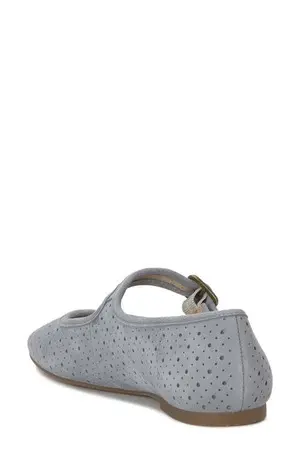 Lucky Brand Mary Jane Flat - French Grey Suede