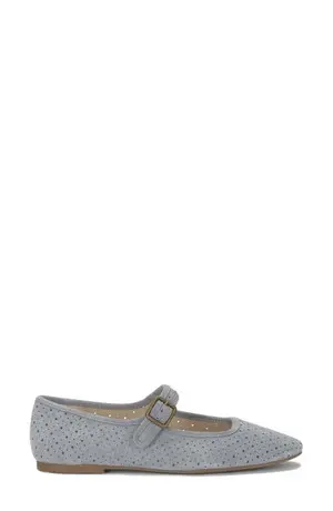 Lucky Brand Mary Jane Flat - French Grey Suede