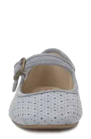 Lucky Brand Mary Jane Flat - French Grey Suede