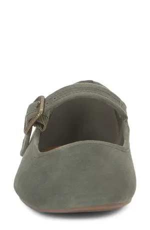 Lucky Brand Mary Jane Flat - Midgreen