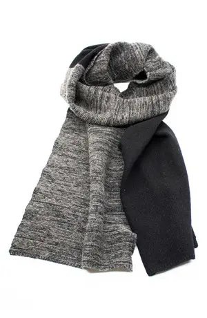 PORTOLANO Colorblock Cashmere Scarf