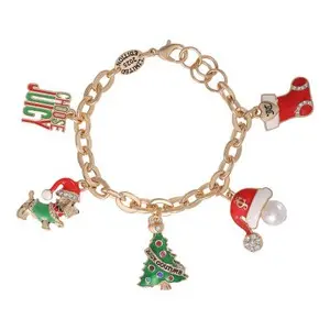 Juicy Couture Christmas Charm Bracelet - Multi