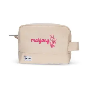 AME & LULU Mahjong Tile Pouch - Pink