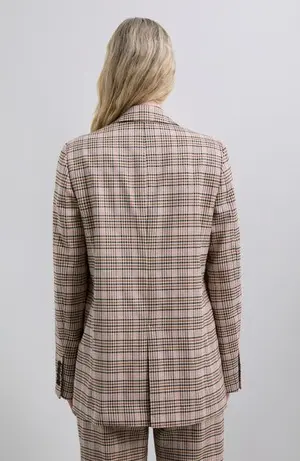 SCALPERS Checked Blazer