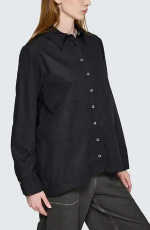 LUUKAA Lucida A-line Shirt - Black