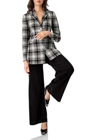 IVONNE Corduroy Wide-leg Trousers