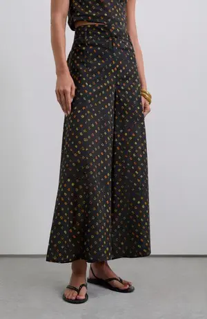 SCALPERS Printed Pant - Black