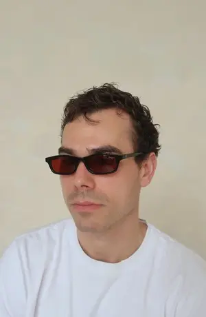 INDY Joey Square Polarized Sunglasses - Black