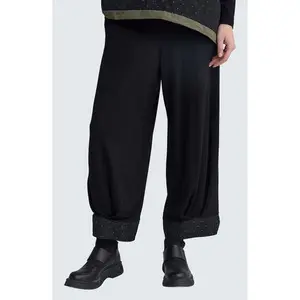 LUUKAA Cropped Wide-leg Pants