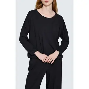 LUUKAA Lana Boxy Blouse - Black