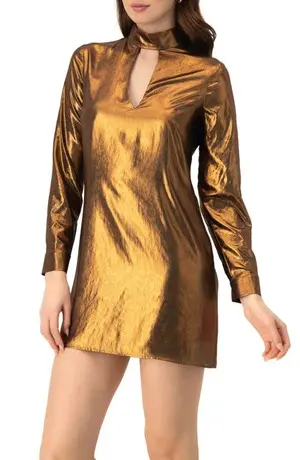 Women's Copper Mini Dresses