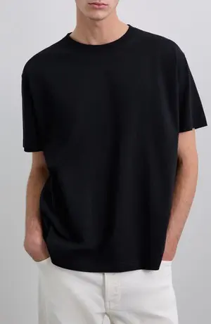 SCALPERS Solid Tee Black