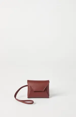 Brunello Cucinelli Calfskin Bag Charm - Red