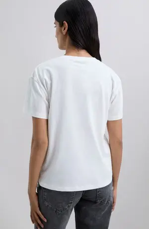 SCALPERS Skullflock Tee - Ecru