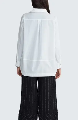 LUUKAA Balloon Poplin Shirt