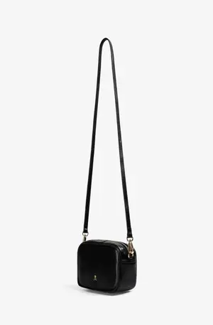 SCALPERS Leather Mini Bag With Skull Detail