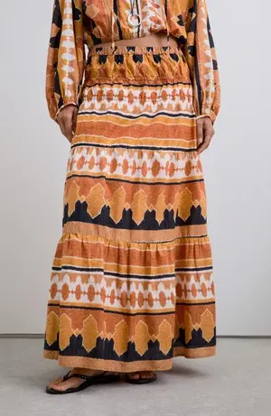 SCALPERS Printed Skirt - Multicolor