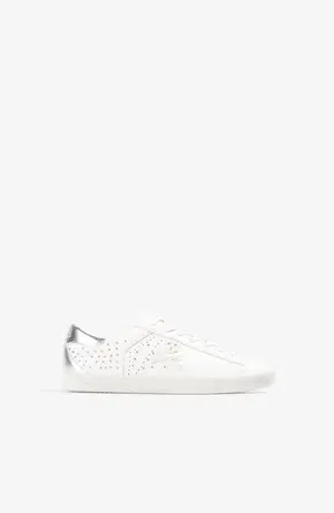 SCALPERS Henry Studs Sneakers - Offwhitesilver
