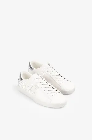 SCALPERS Henry Studs Sneakers - Offwhitesilver