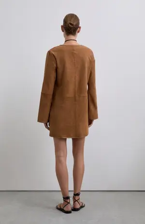 SCALPERS Suede Mini Dress