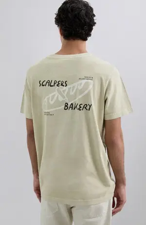 SCALPERS Baguette Tee - Beige