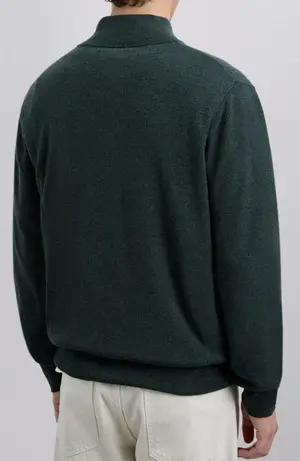 SCALPERS Peak Tricot Knit Sweater - Khaki