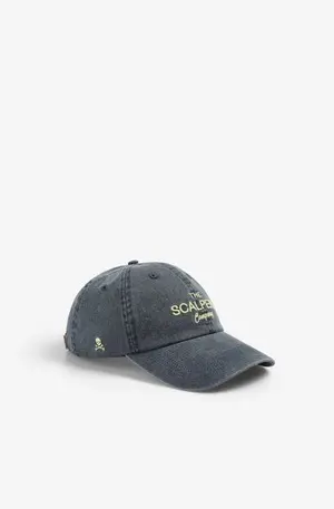 SCALPERS Washed Cap - Blue