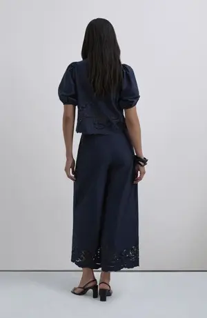 SCALPERS Satenemb Culottes