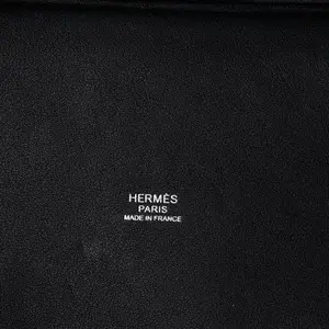 Hermès Picotin Lock Bag Felt With Leather Pm - Blue