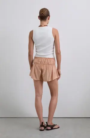 SCALPERS Smocked Waist Short