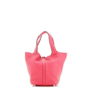 Hermès Picotin Lock Bag Clemence Pm - Pink