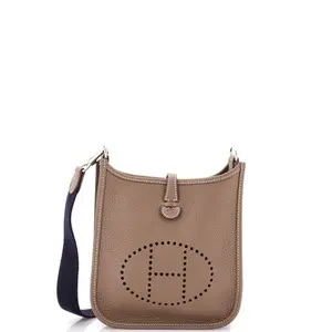 Hermès Evelyne Bag Gen III Clemence TPM Grey