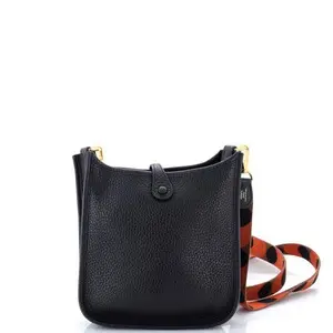 Hermès Evelyne Bag Gen Iii Clemence Tpm - Black