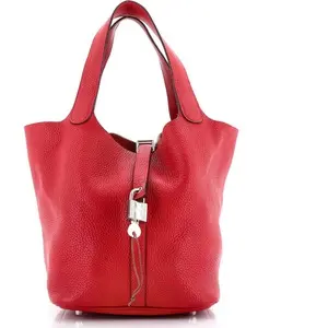 HERMES Picotin Lock Bucket Bag Clemence Mm