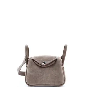Hermès Lindy Bag Grizzly And Swift Mini Grey