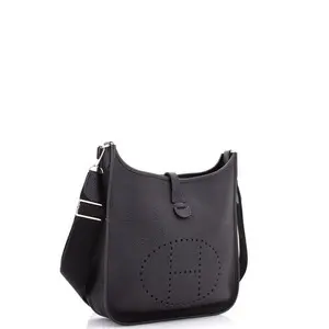Hermès Evelyne Bag Gen Iii Clemence Pm - Noir
